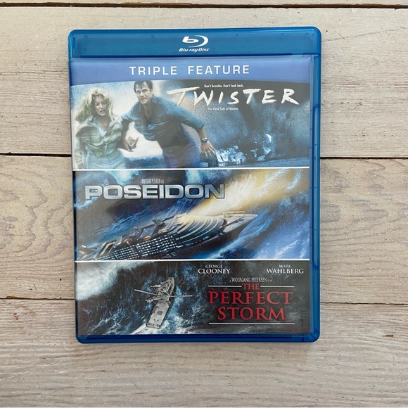 Media | Bluray Disc Set Twister Poseidon The Perfect Storm | Poshmark